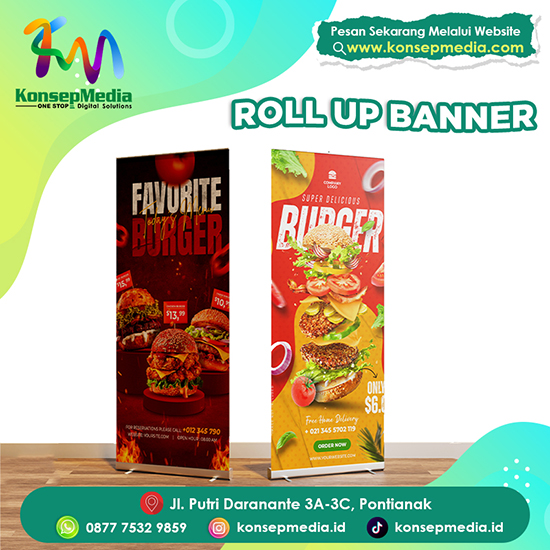 Roll Up 60 x 160cm | Konsep Media Roll Up 60 x 160cm | Konsep Media