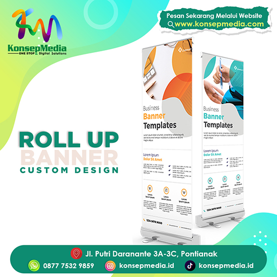 Roll Up 85 x 200cm | Konsep Media