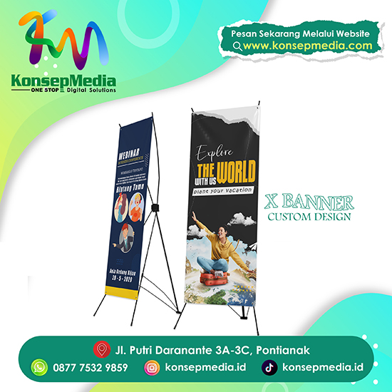 Y Banner 60 X 160cm | Konsep Media