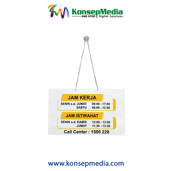 Konsep Media - Acrylic